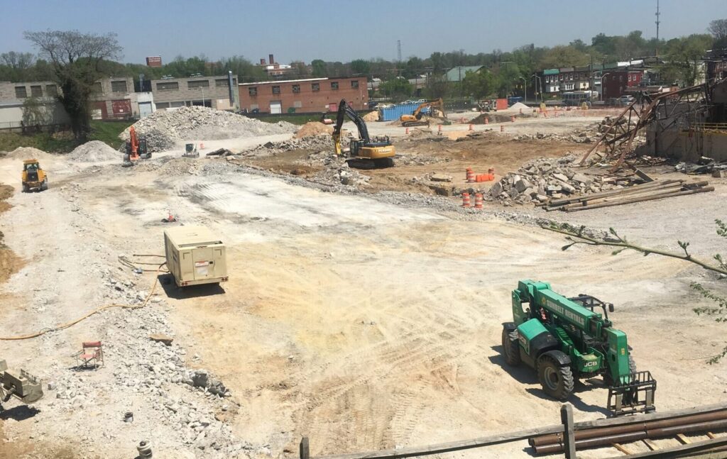 KIRK Avenue Bus Division Modernization Project, Baltimore MD – D2 Site Work
