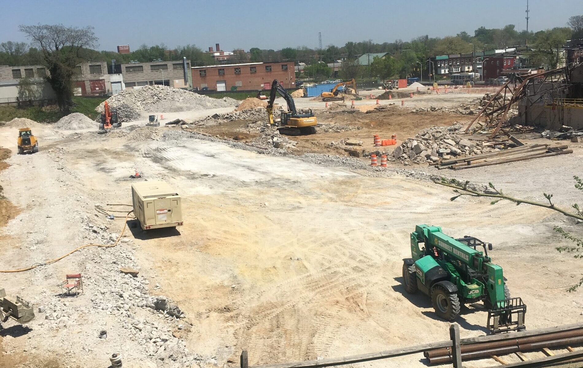 KIRK Avenue Bus Division Modernization Project, Baltimore MD – D2 Site Work